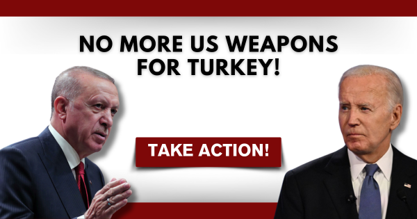 Tell Congress: No more US weapons for Turkey!